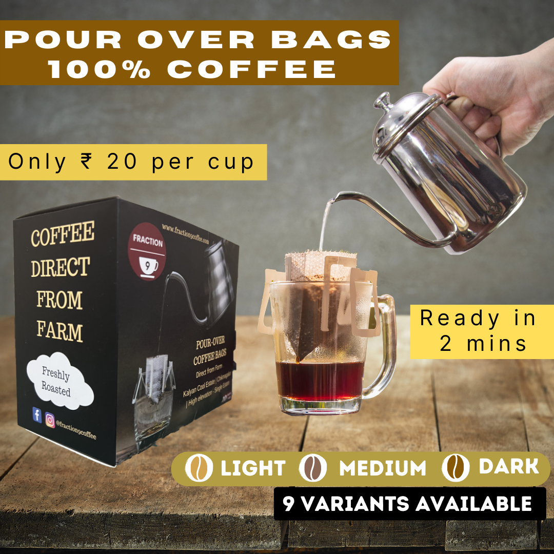 100% Coffee BAGS – Fraction 9 Coffee Roasters